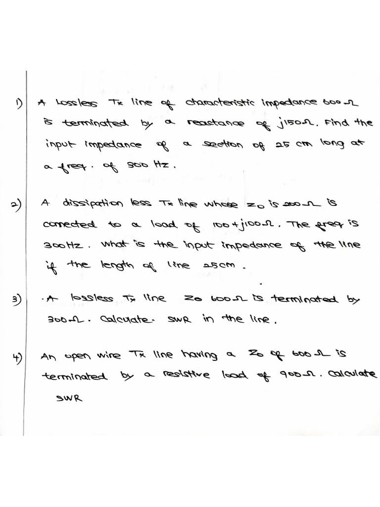 TLW - Unit 2 - Problems | PDF