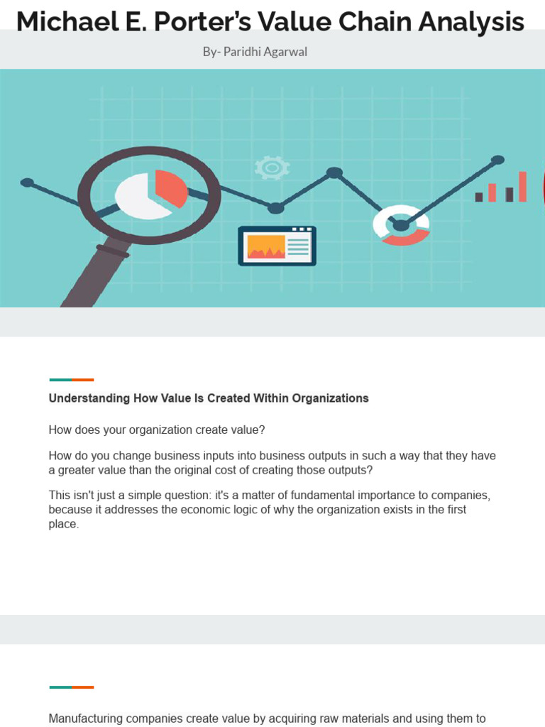 Understanding Porter's Value Chain Model | PDF | Competitive Advantage ...
