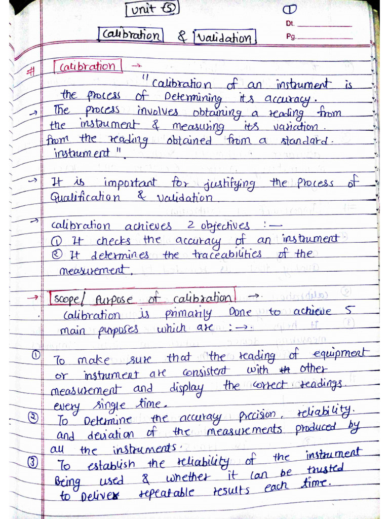 UNIT 5 Quality Assurance Handwritten Notes | PDF