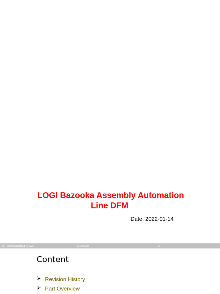 Logi Assembly DFM | PDF | Printed Circuit Board | Mechanical Engineering