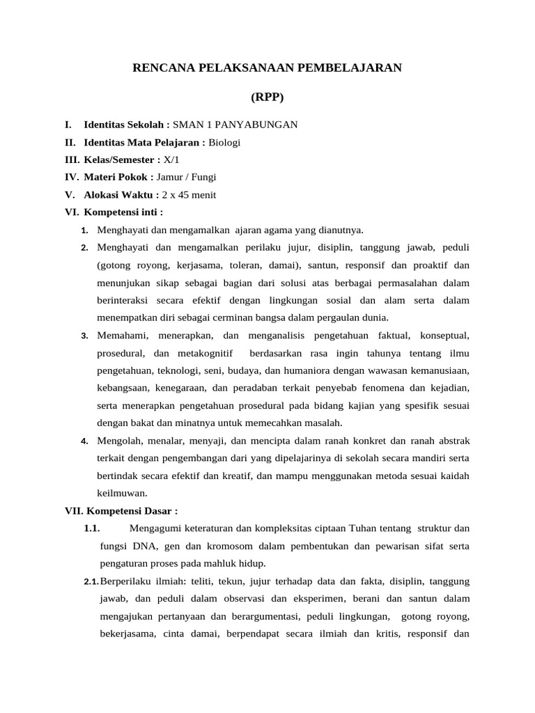 CONTOH_RPP_KURIKULUM_2013_BIOLOGI | PDF