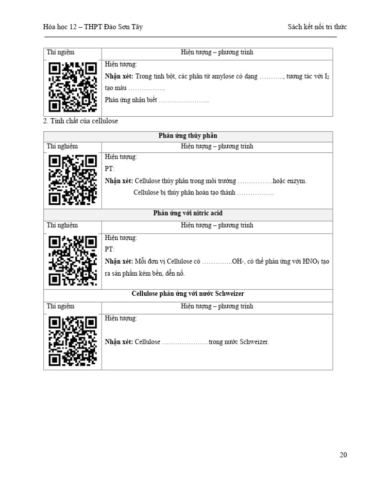 Ly Thuyet Bai Tap Hoa Hoc 12 Hk1 219202410 Trang 5 | PDF