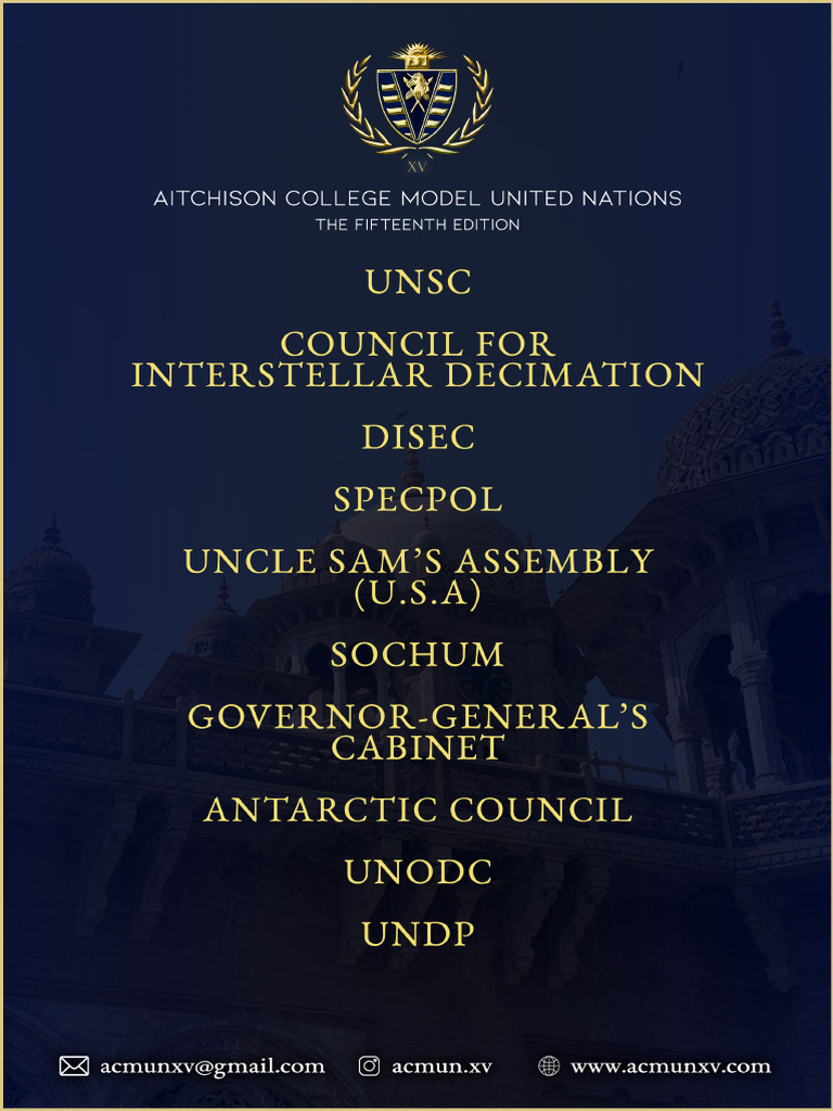 ACMUN-XV-Committee-Note | PDF