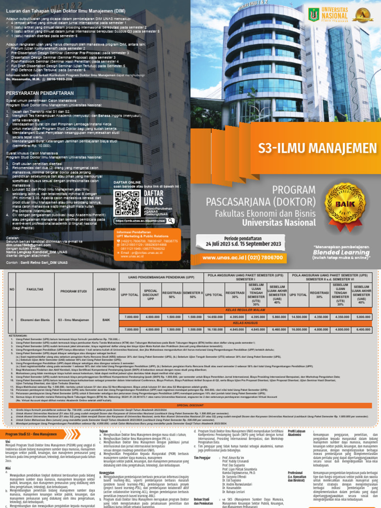 S3 Manajemen FEB UNAS Ganjil 2023 Rev - 03 Preview 02 - Compressed | PDF