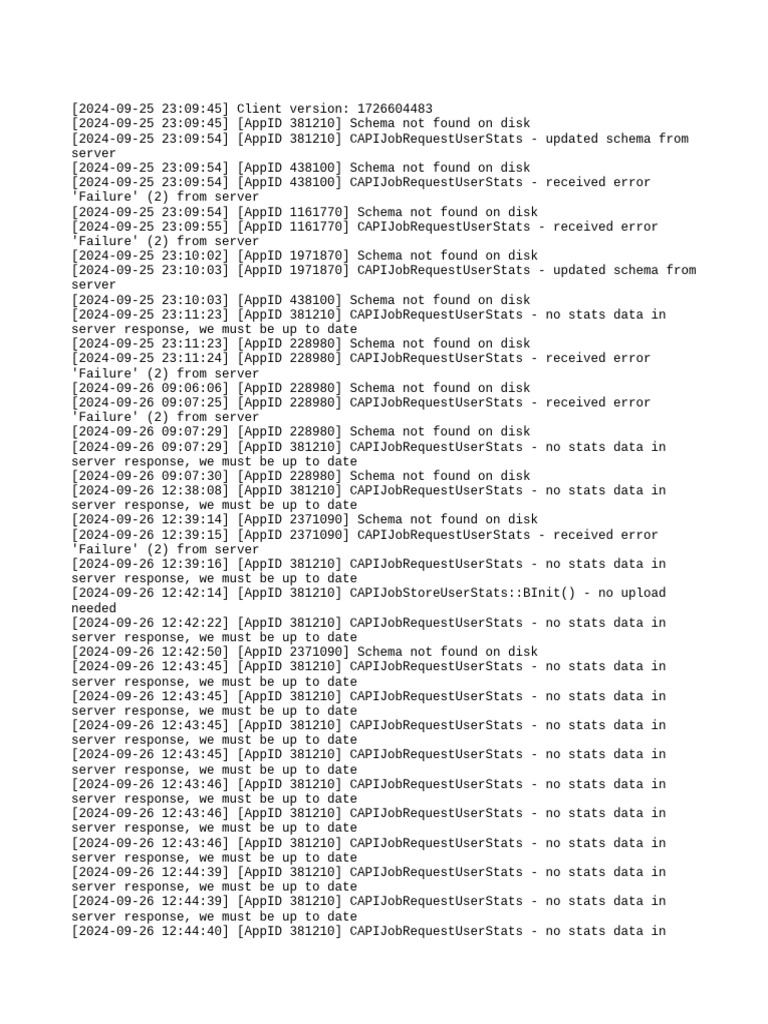 stats_log | PDF | Computing | Data Management