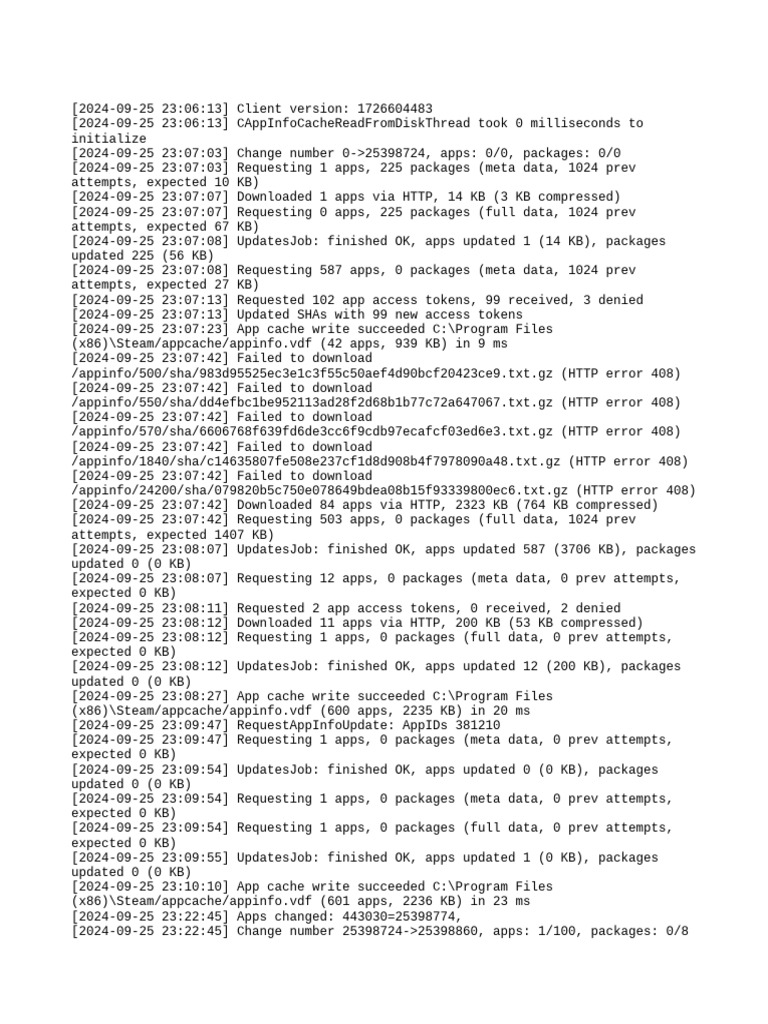 Appinfo Log | PDF | Cache (Computing) | Information Technology