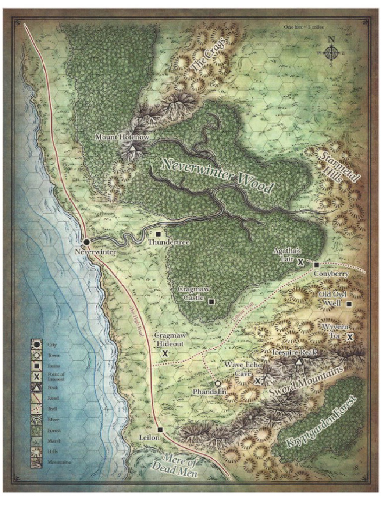 La Mina Perdida de Phandelver Mapas 2 | PDF