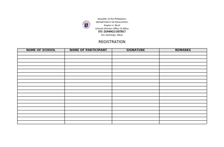 00..REGISTRATION Template | PDF