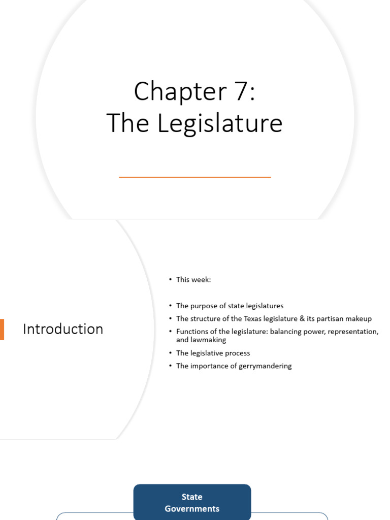 CH 7 Slides - 2302 Texas Legislature 2 | PDF | United States House Of ...