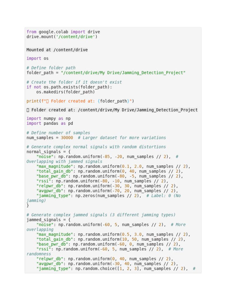 Vertopal.com Jamming Detection | PDF | Receiver Operating Characteristic | Data Analysis