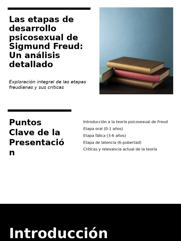 Las etapas de desarrollo psicosexual de Sigmund Freud | PDF | Sigmund Freud | Psicoanálisis