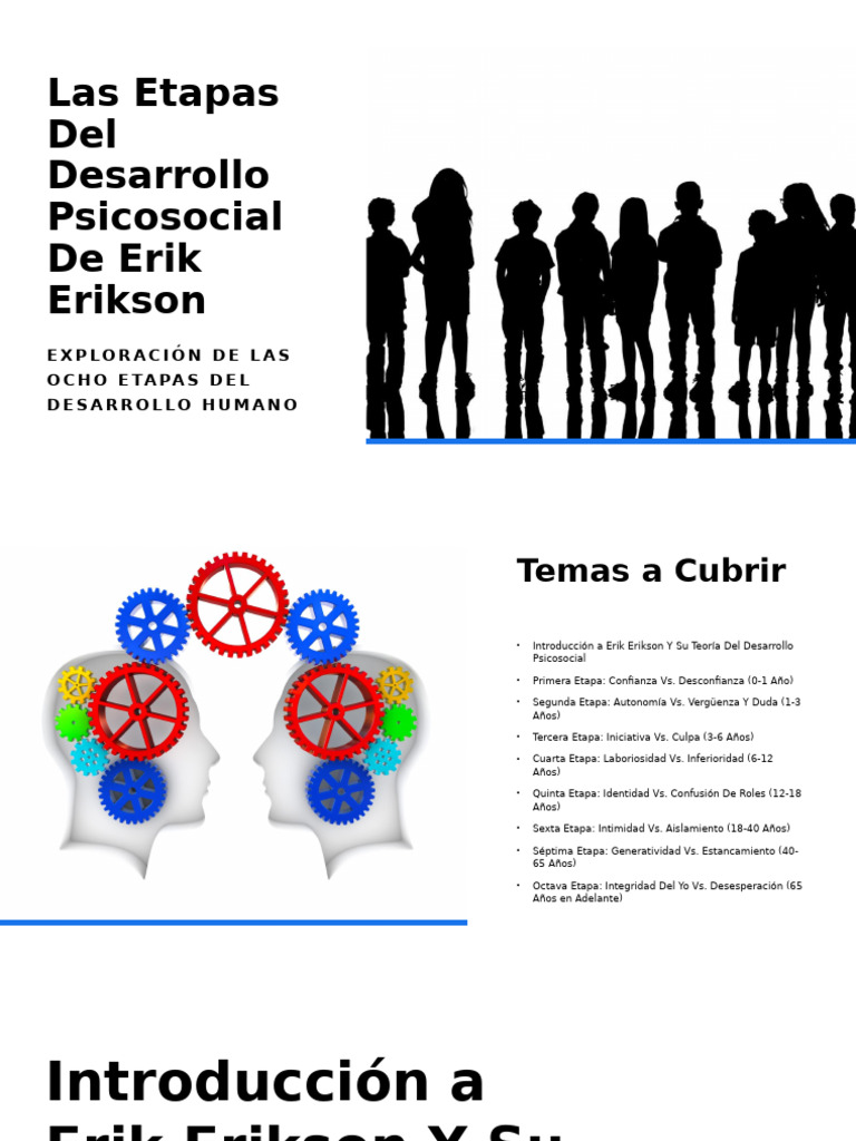 Las Etapas Del Desarrollo Psicosocial de Erik Erikson | PDF | Las emociones | Adultos