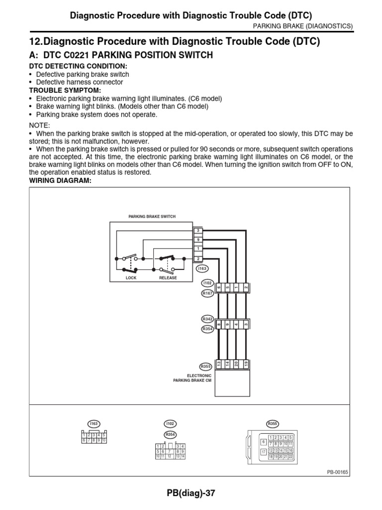12. Diagnostic Procedure with Diagnostic Trouble Code DTC | PDF ...