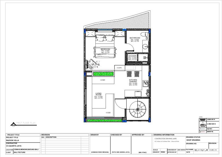 MEP - Razook 1 Bedroom (1) - Model - pdf1 | PDF | Home | Room