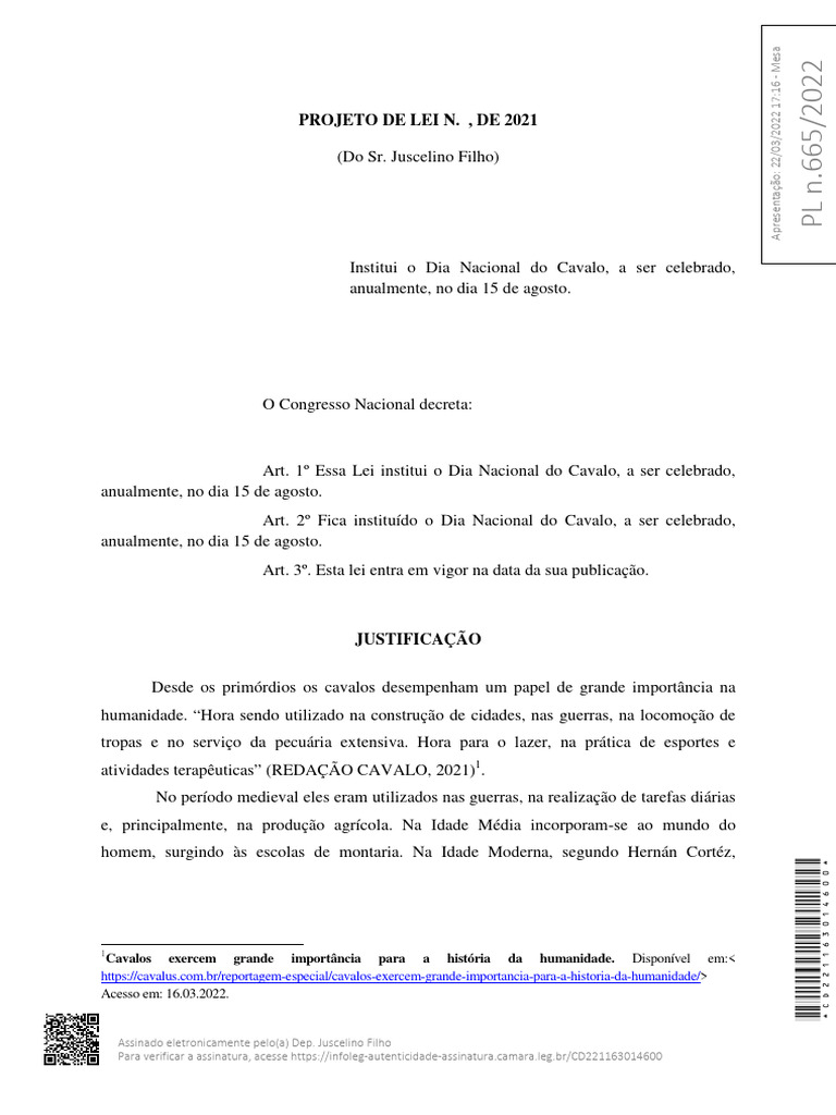 Inteiro Teor | PDF | Cavalos