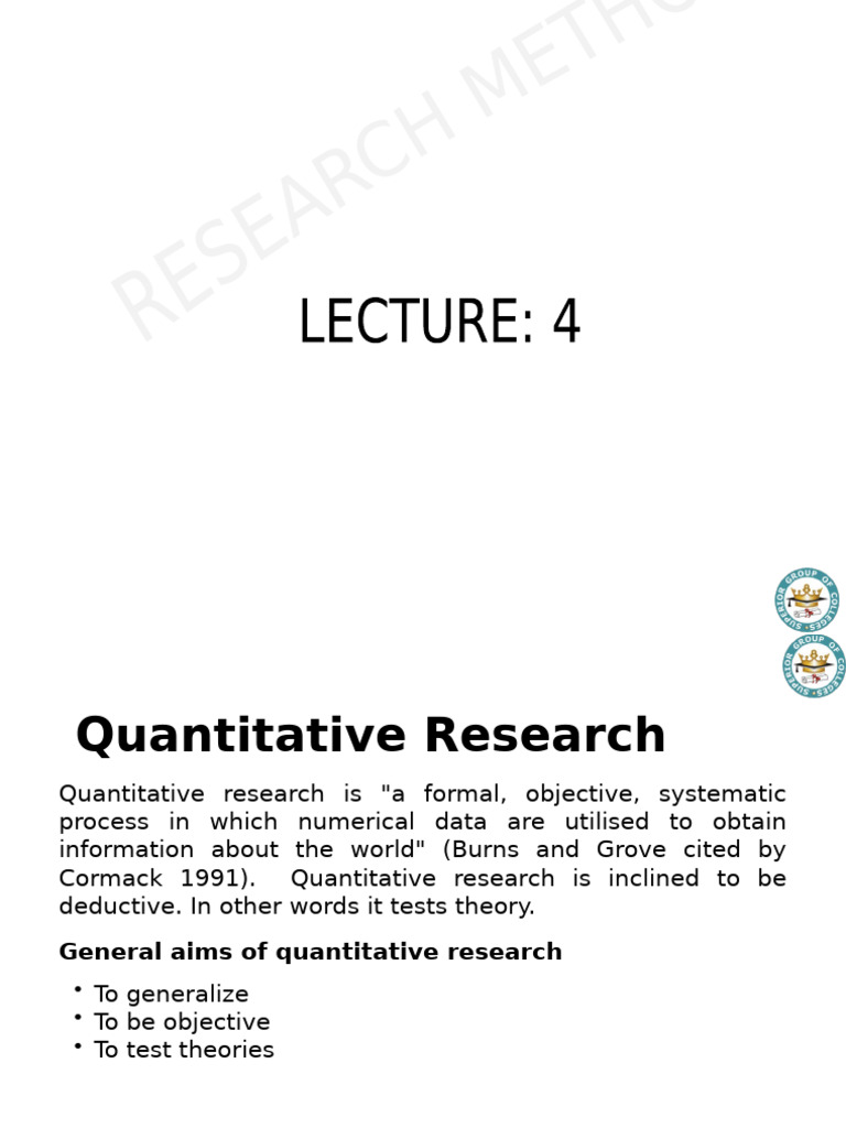 BRM lec 5 | PDF | Level Of Measurement | Theory