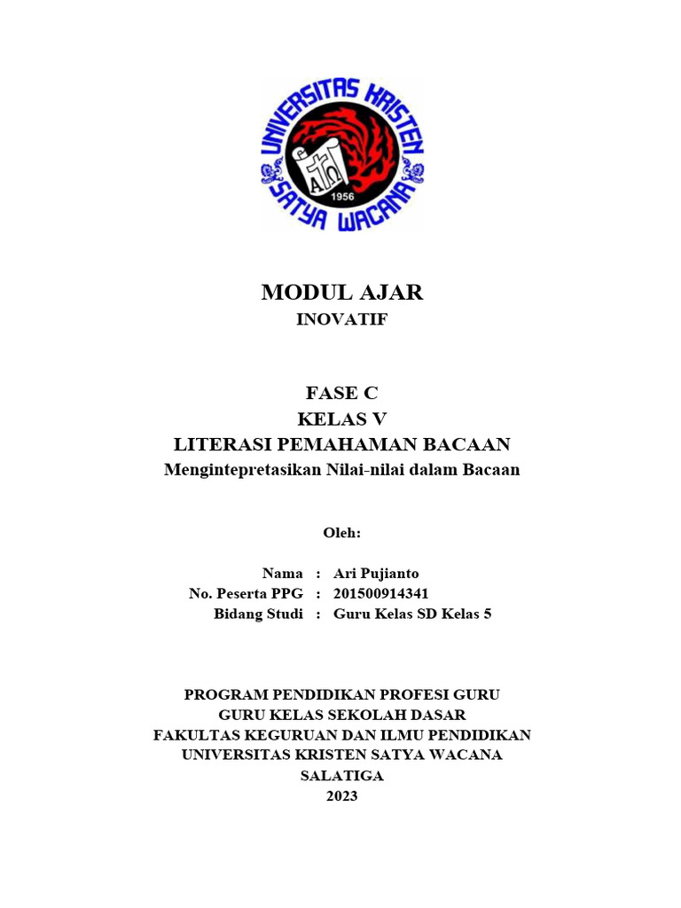 MODUL AJAR (Siklus 2) | PDF
