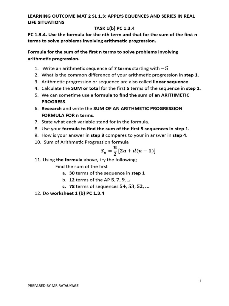 TASK 1(b) PC 1.3.4 | PDF