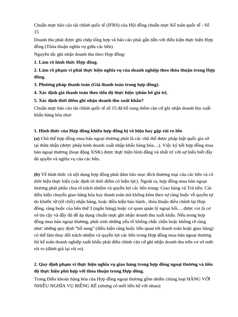 Lí thuyết KT XNK | PDF