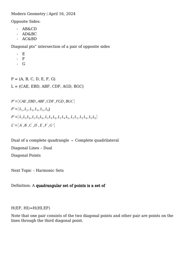 Modern Geometry | PDF