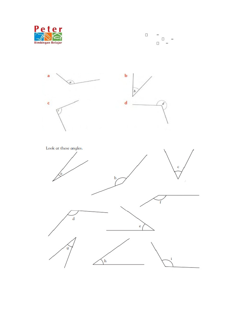 angles grade 6 | PDF