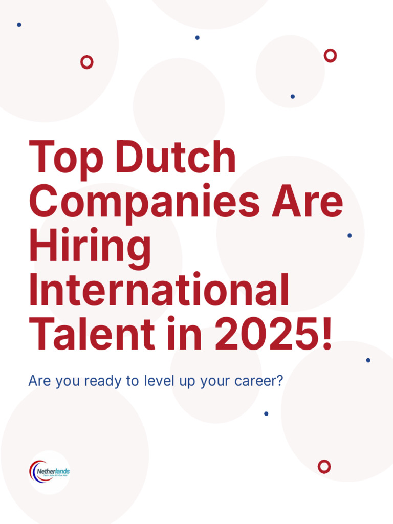 Top Dutch Companies Hiring in 2025 | PDF