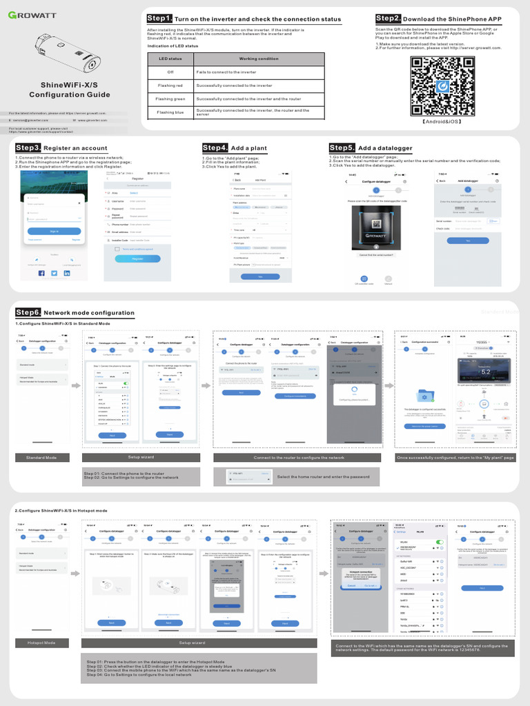 ShineWiFi-X(S) Configuration Guide en 202310 | PDF | Mobile App | Ios