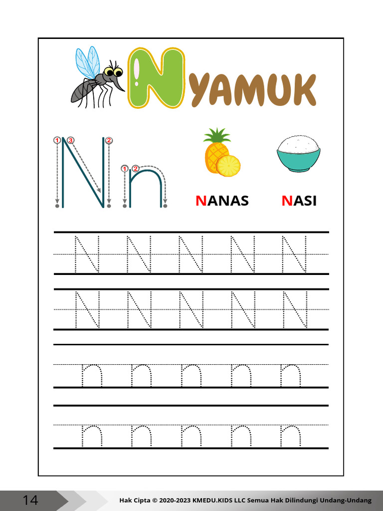 Huruf N | PDF