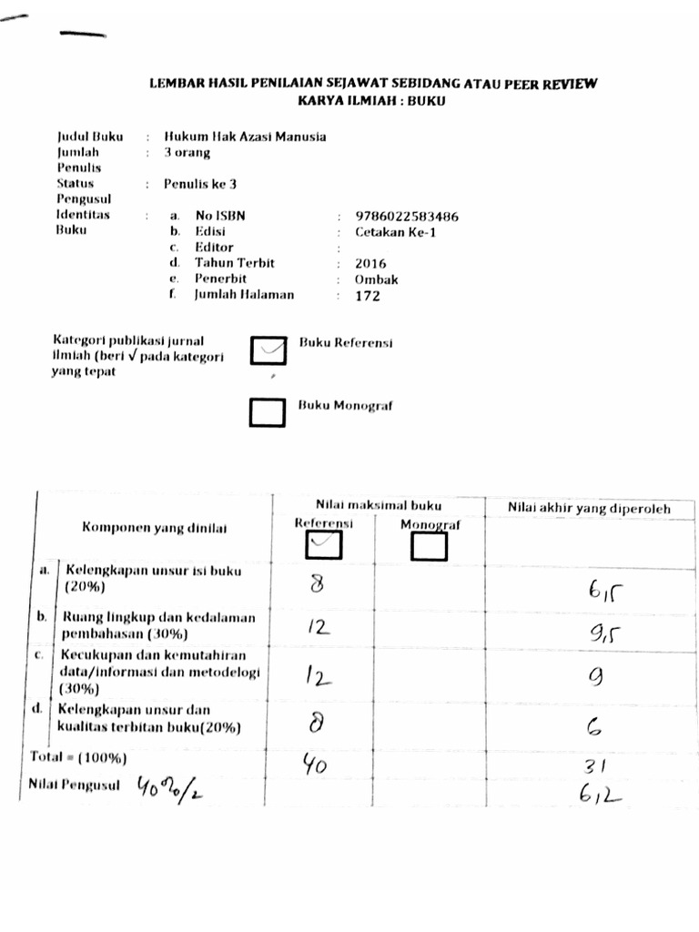 PR Buku Hukum Ham | PDF