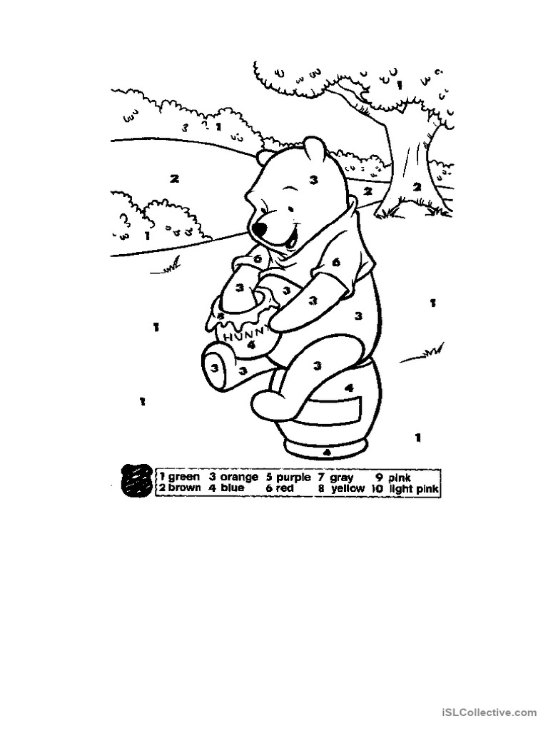 Coloring Page Winny Pooh | PDF