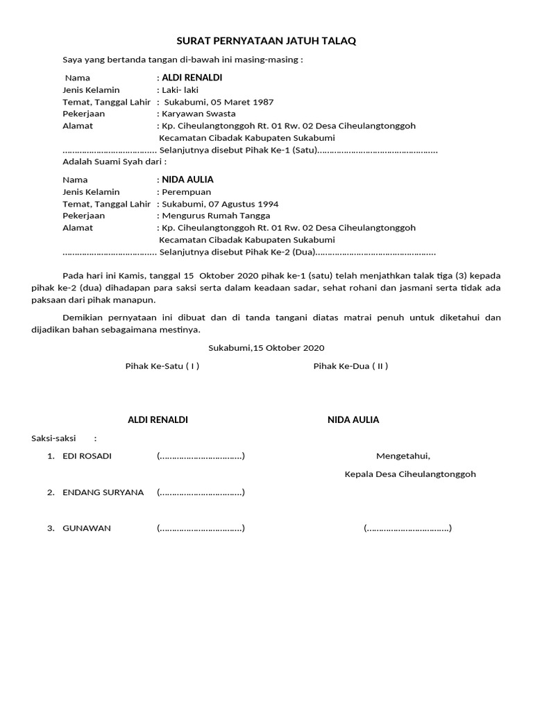 Tanggal Lahir Aldi Renaldi | PDF