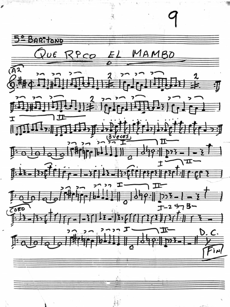 9B Que Rico El Mambo | PDF