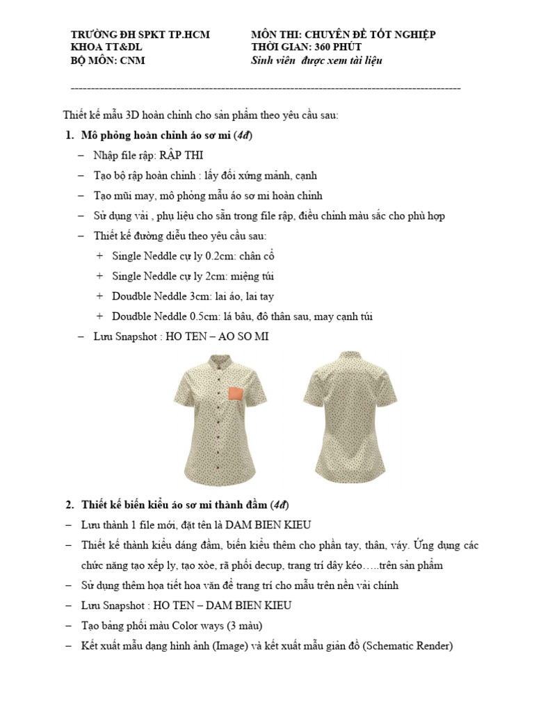 DE THI CUOI KY | PDF