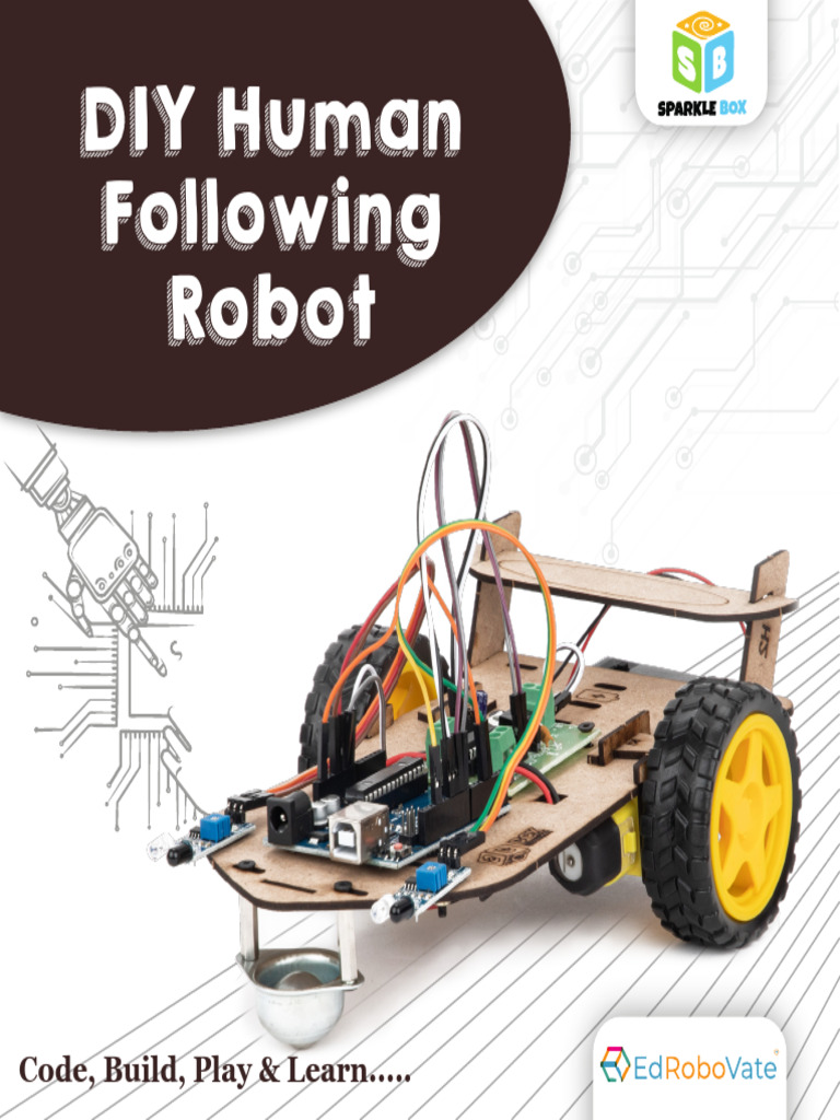 Arduino Human Following Robot Guide | PDF | Arduino | Electrical Connector