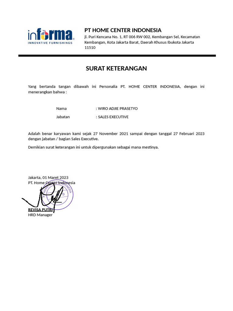 PT Home Center Indonesia | PDF