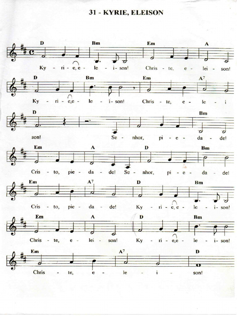 Kyrie Eleison | PDF
