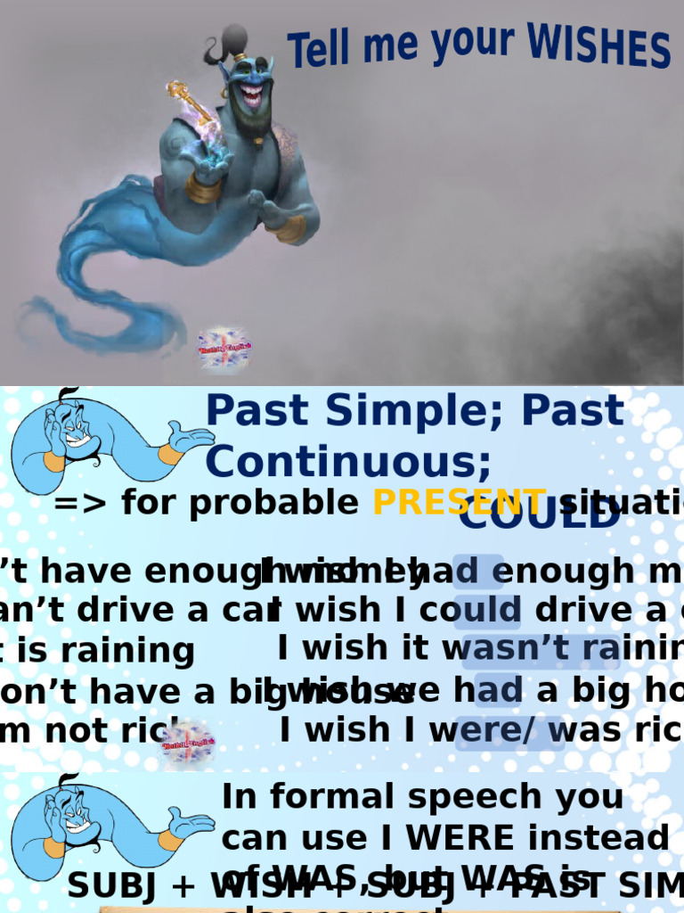 Wishes Conditionals Conversation Topics Dialogs Flashcards Fun Activit - 136493 | PDF