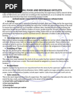 Steward Duties in Restaurant Service | PDF | Business