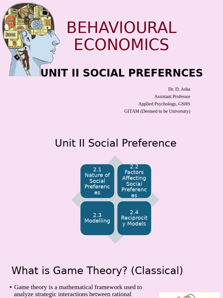 BE-UNIT2 For Students | PDF | Game Theory | Risk Aversion