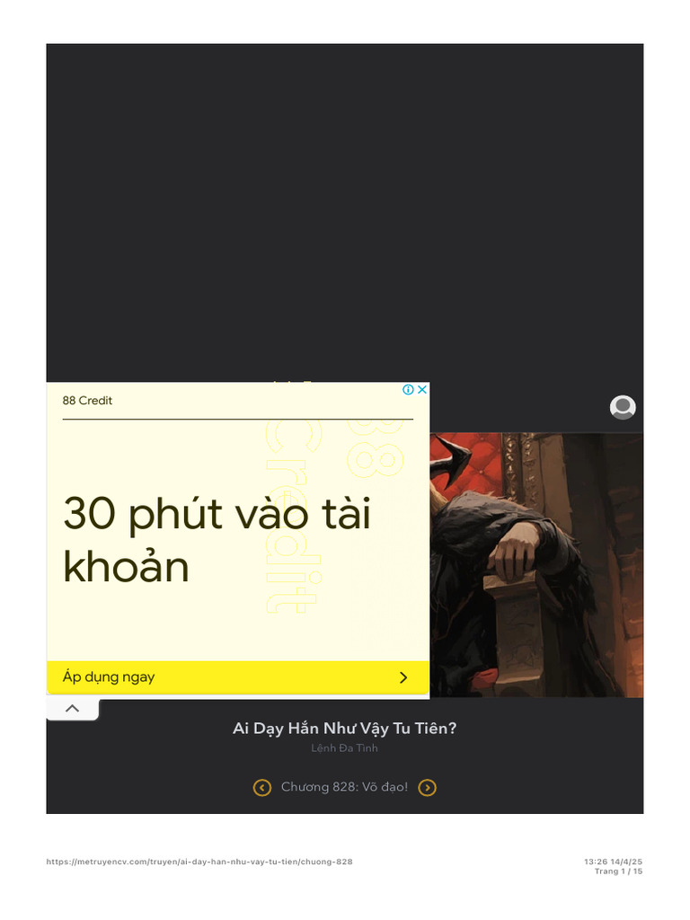 Ai Dạy Hắn Như Vậy Tu Tiên? - Chương 828 | PDF