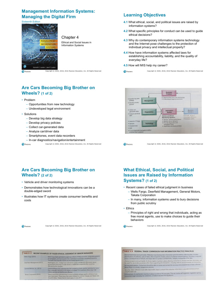 Laudon Mis16 PPT ch04 KL CE Korean | PDF | Http Cookie | Privacy