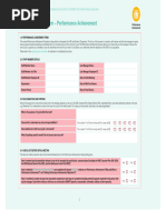 HSE Performance Achievement Template | PDF | Goal | Learning