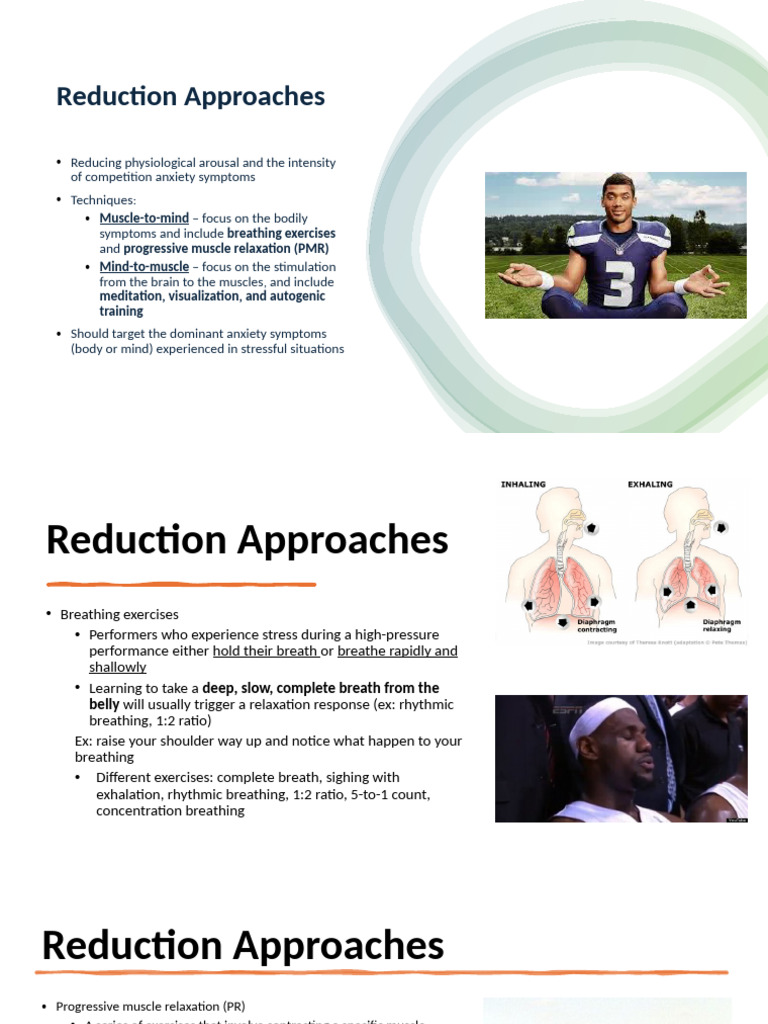 Week 10 Arousal Emotional Regulation | PDF | Anxiety | Breathing
