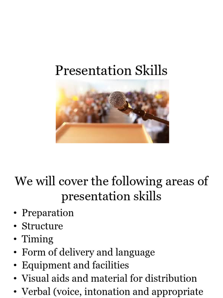 Presentation Skills | PDF | Human Communication | Communication