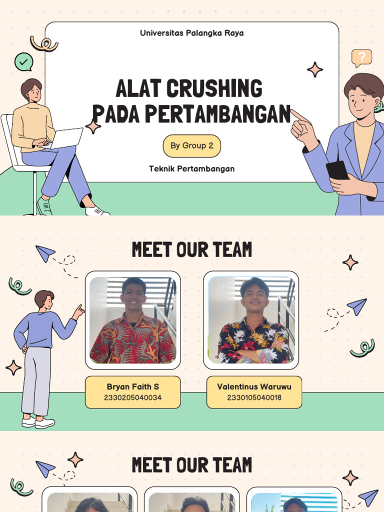 Kelompok 2 - Alat Crushing Pada Pertambangan | PDF