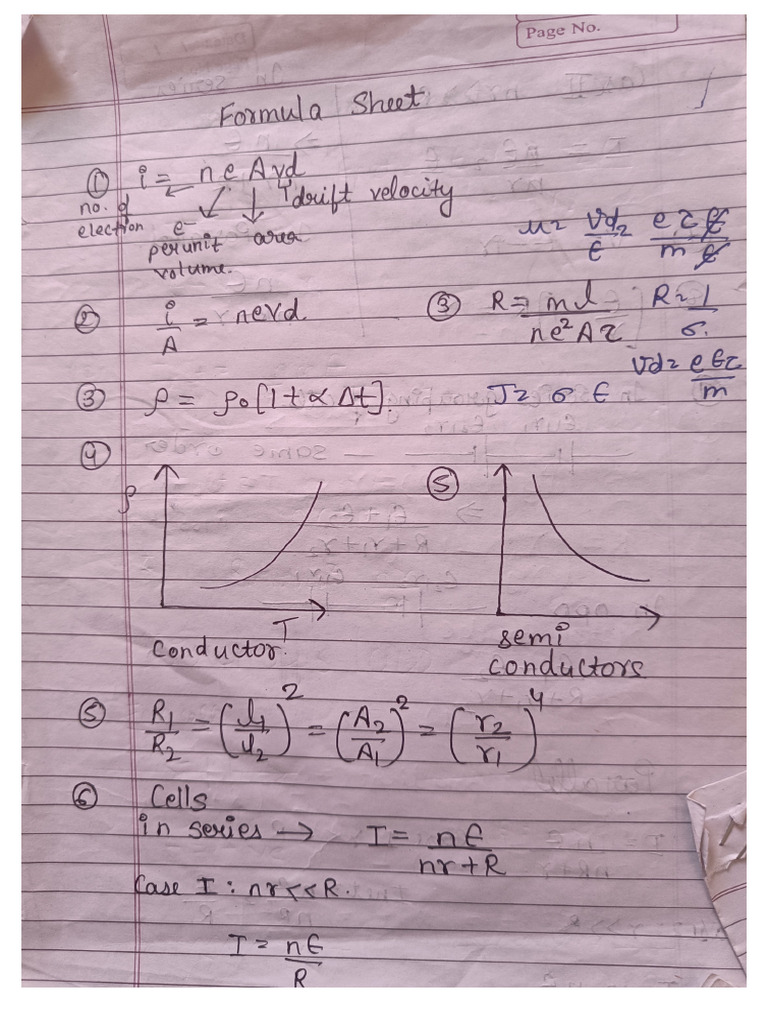 Notes On Physics Class 12 | PDF