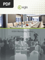 IOSH Code of Conduct | PDF | Occupational Safety And Health | Safety