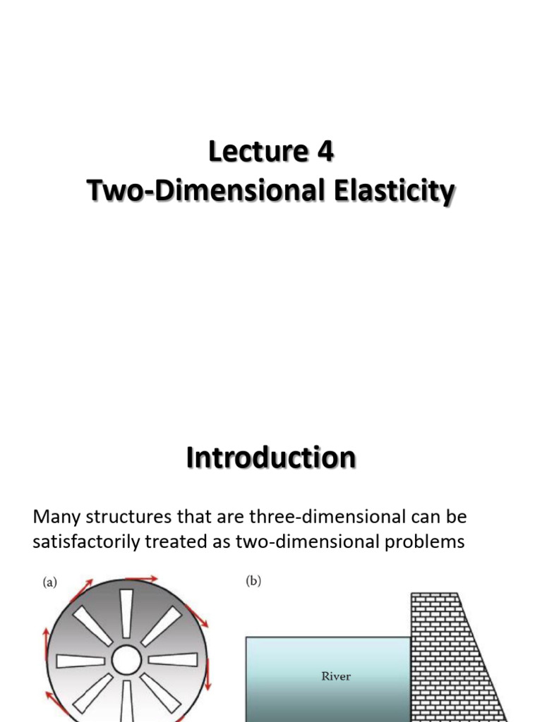 2D Elasticity Theory and Applications | PDF | Stress (Mechanics ...