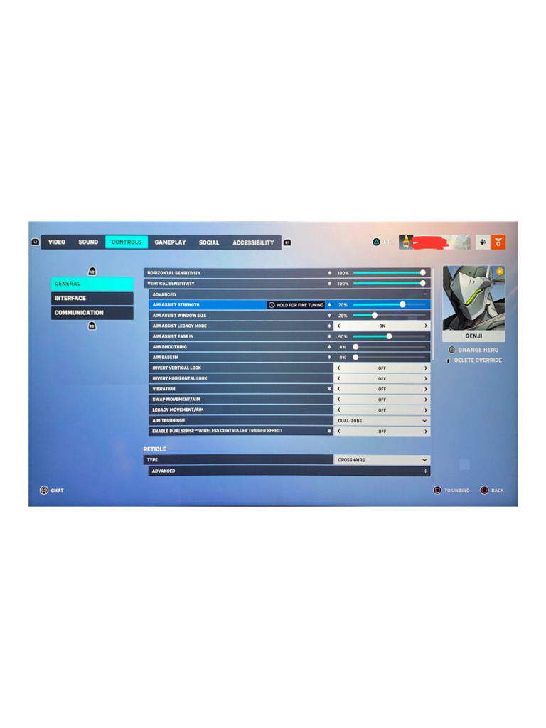 Genji Setting for PS5 PS4 Xbox | PDF