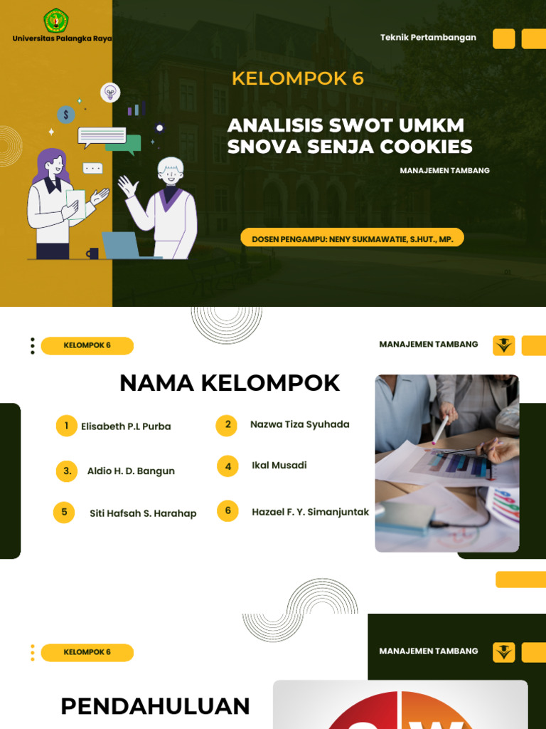 Kel 6 - Manajemen Tambang | PDF